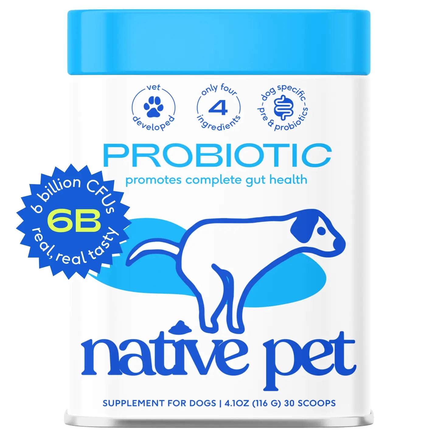Probiotic & Prebiotic Powder Vet-Formulated Supplement – The Barkery LLC